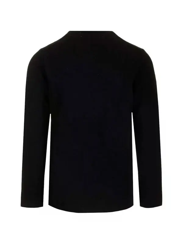Play Comme Des Garcon Heart-patch Sweater