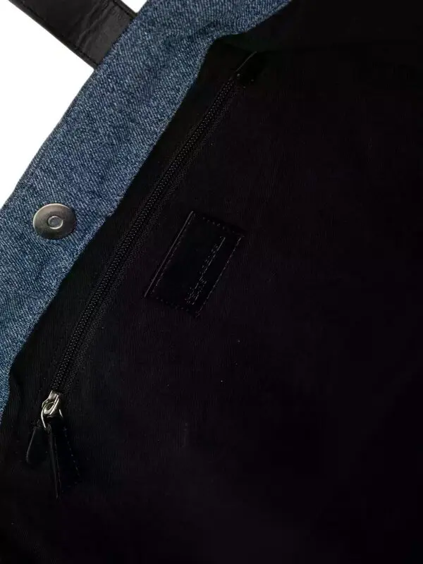 Karl Lagerfeld Logo-print Denim Tote Bag