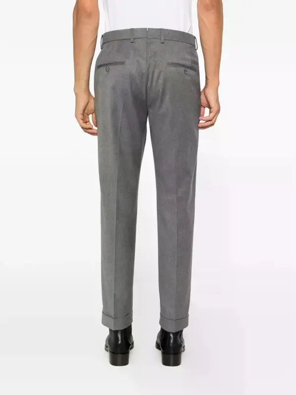GTA Luca Pleated Turn-up Trousers