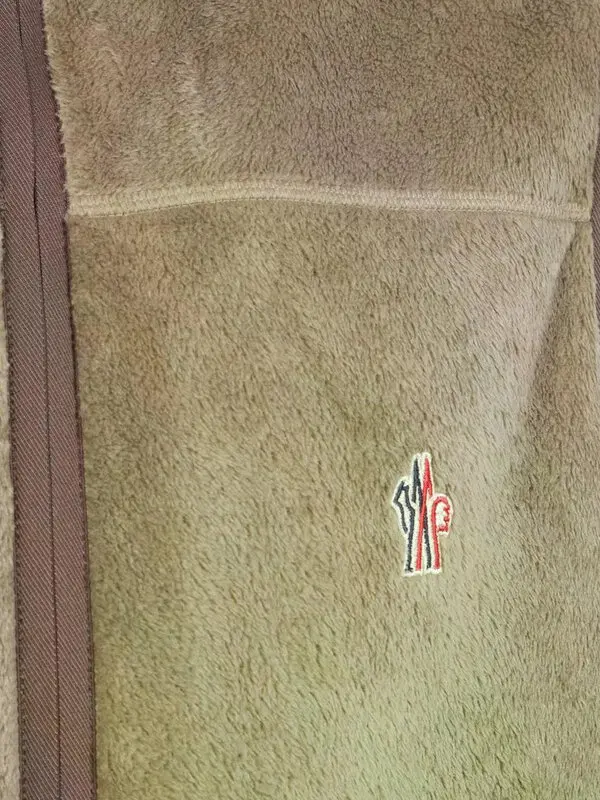 Moncler Logo-embroidered Fleece Gilet