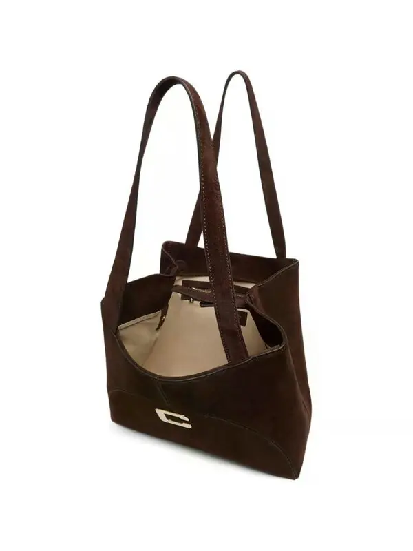 CAREL Clemenceau Suede Tote Bag