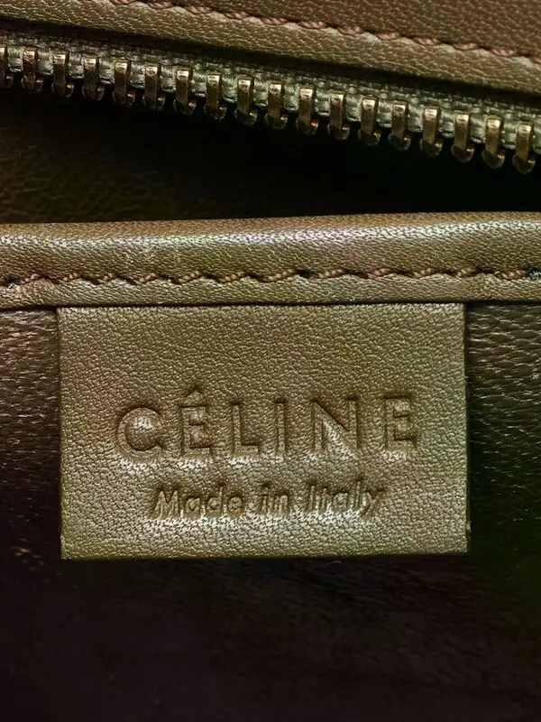 Celine 2014 Nano Luggage Tote Bag - Green