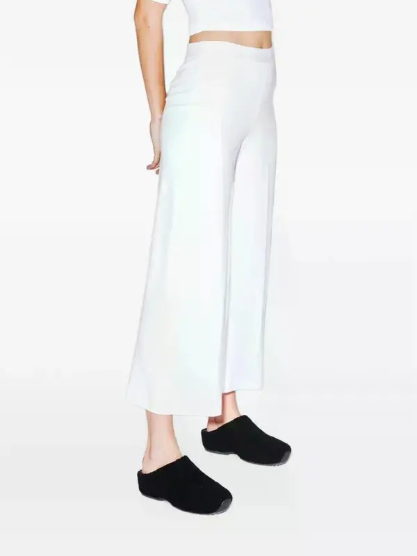 Rosetta Getty Cropped Trousers - White