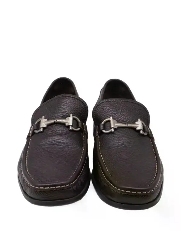 FERRAGAMO Gancini Bit Loafers