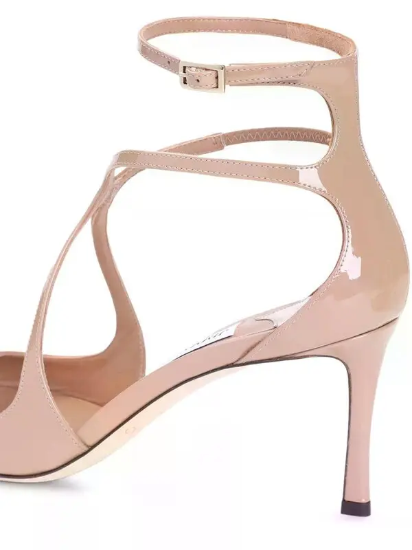JIMMY CHOO Azia 75 Ballet- Patent-leather Sandals