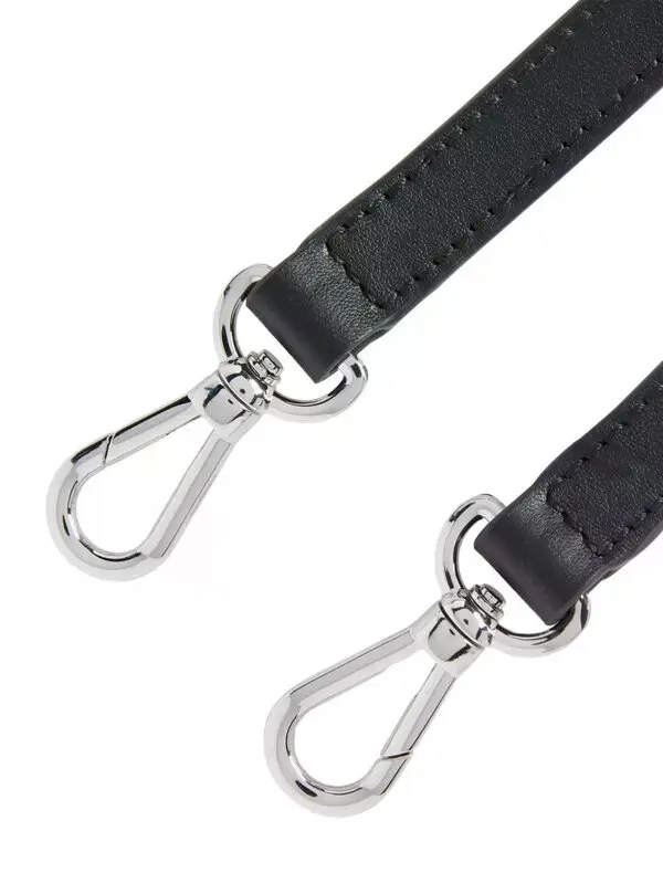LANCEL Mistral Adjustable Leather Strap - Black