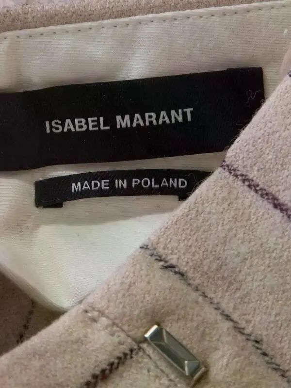 ISABEL MARANT VINTAGE Striped Flared Trousers