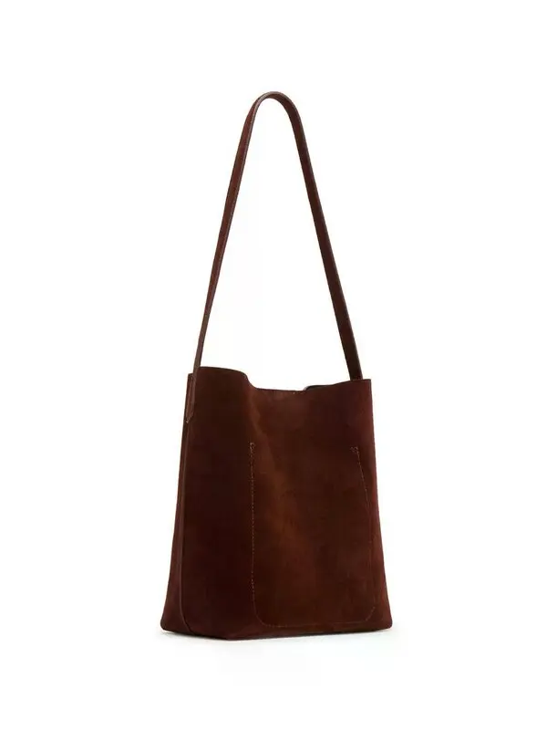 MANSUR GAVRIEL Small Everyday Cabas Suede Tote Bag - Brown