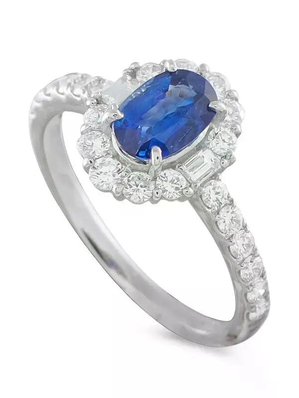 LB EXCLUSIVE Sapphire And Diamond Ring
