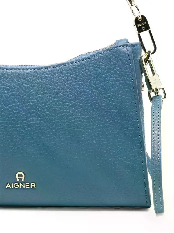 AIGNER Ivy Grained Leather Shoulder Bag