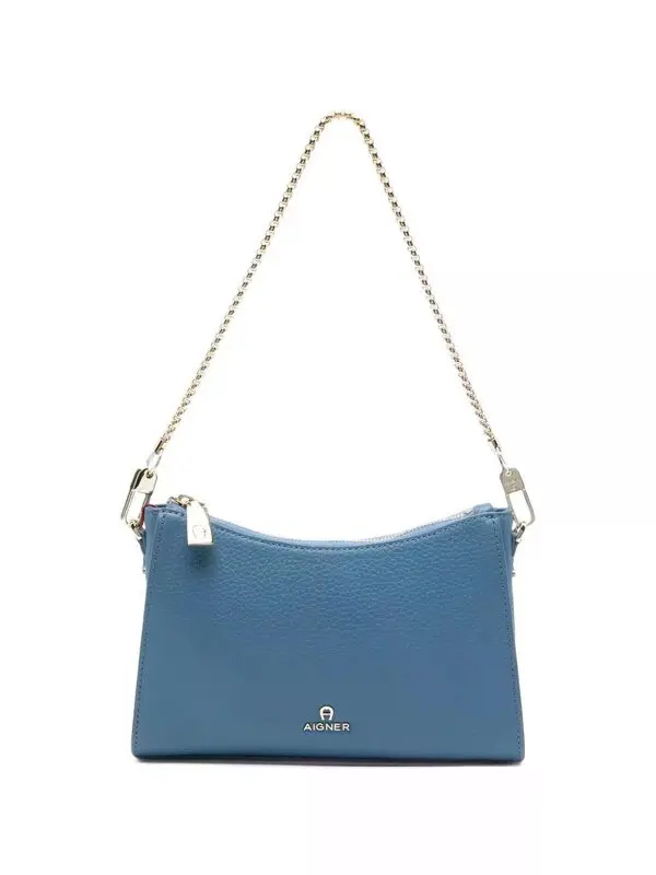 AIGNER Ivy Grained Leather Shoulder Bag