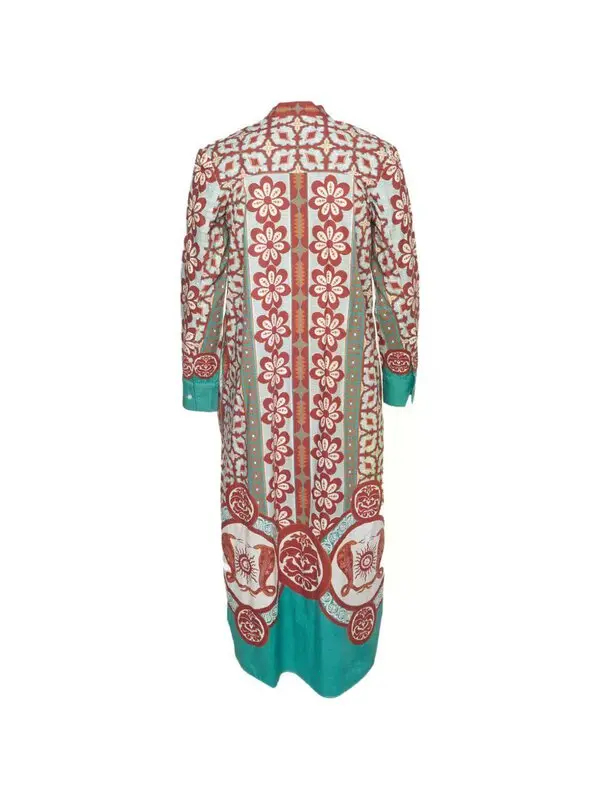 La DoubleJ Sundowner Pagoda Placee Rust Tunic Dress