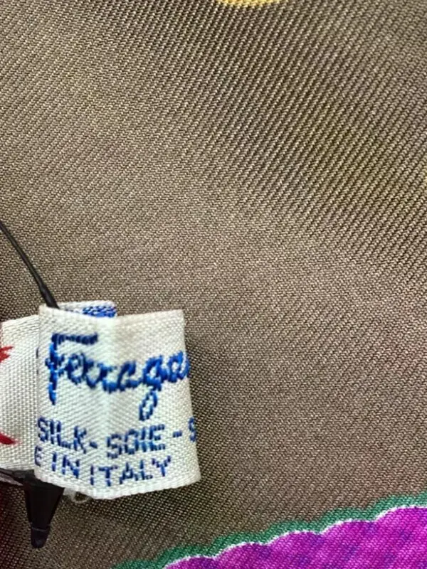 FERRAGAMO Leopard Print Scarf