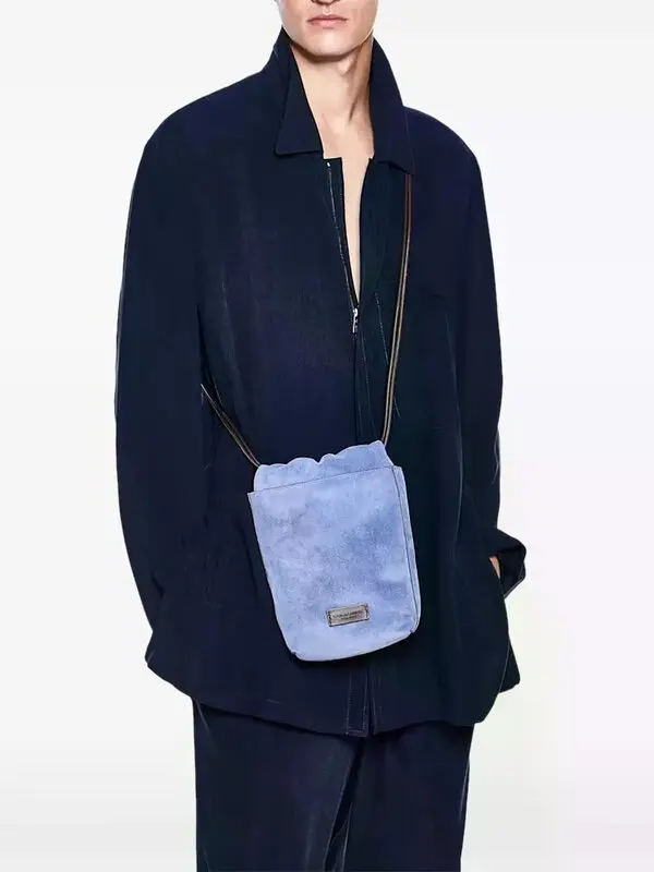 Giorgio Armani Suede Shoulder Bag