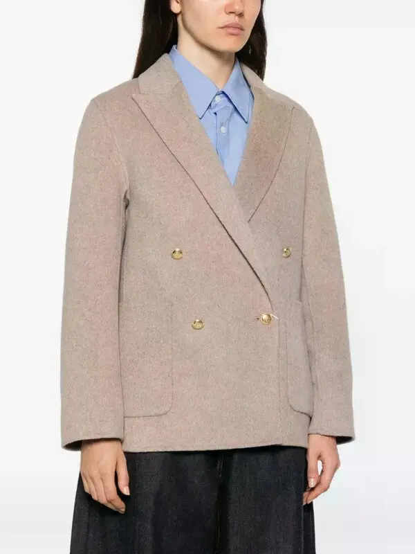 Gant Double-breasted Peak-lapels Jacket