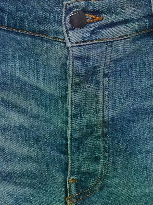 Amiri Distressed Slim-fit Jeans