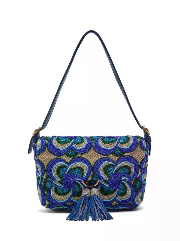 Malìparmi Mouline Shoulder Bag - Blue