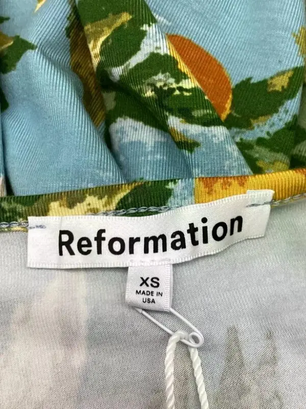 REFORMATION Tommie Floral-print Dress