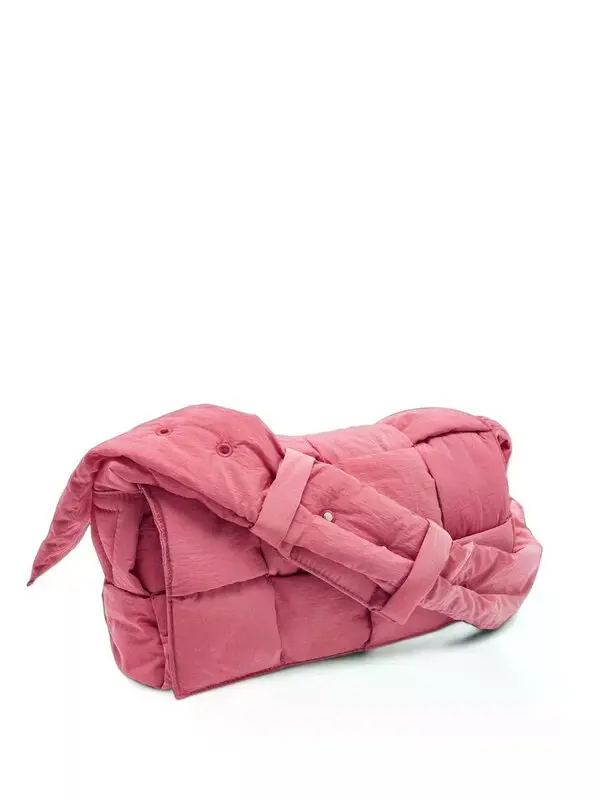 Bottega Veneta Cassette Padded Tech Shoulder Bag - Pink