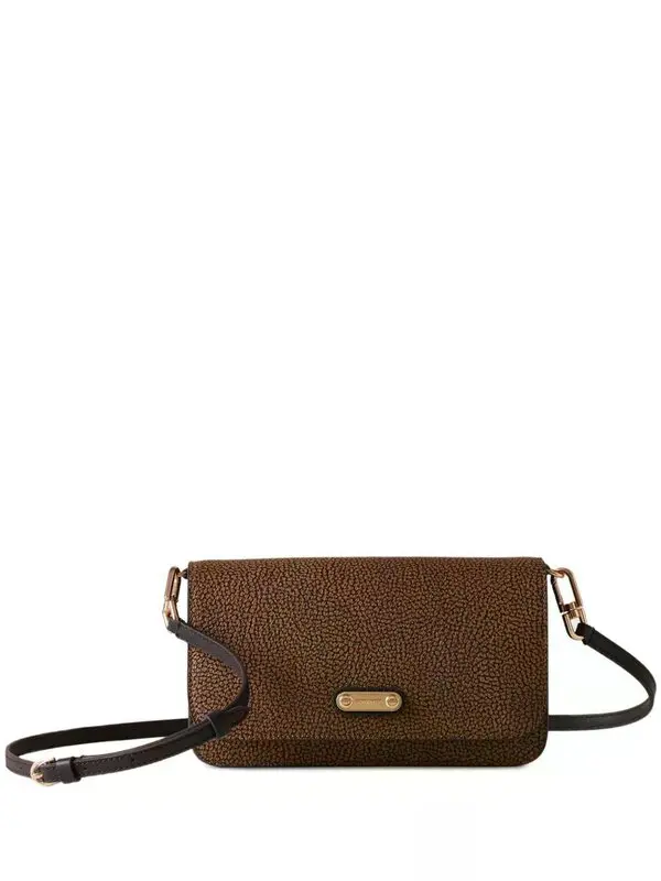 Borbonese Mini Urban Cross Body Bag - Brown