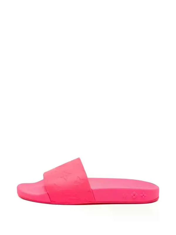 LOUIS VUITTON Waterfront Monogram Slides