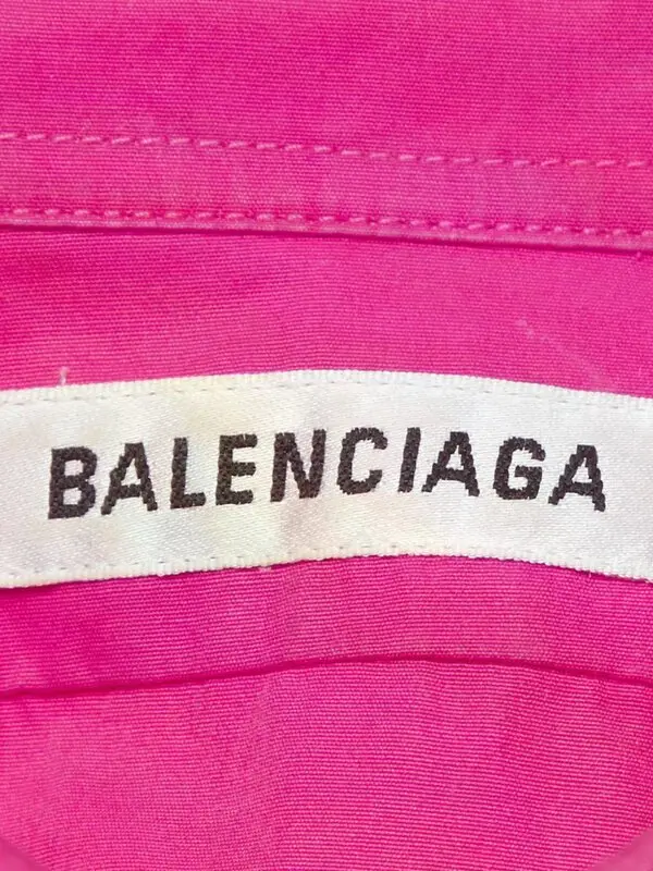 Balenciaga Logo-print Oversized Shirt
