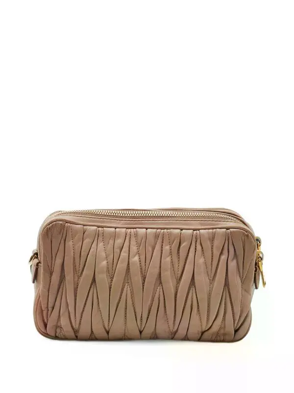 Miu Miu Matelassé Leather Camera Bag