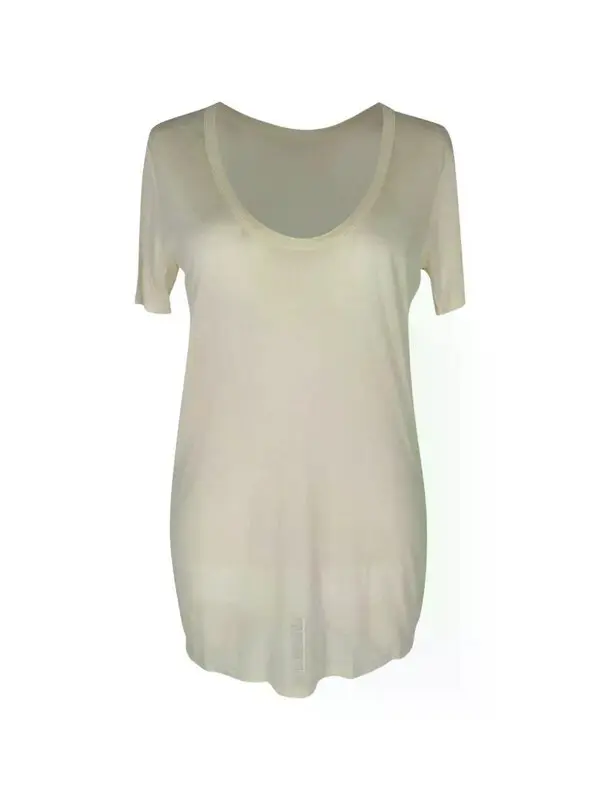 THE ROW 2010s U-neck T-shirt - Neutrals