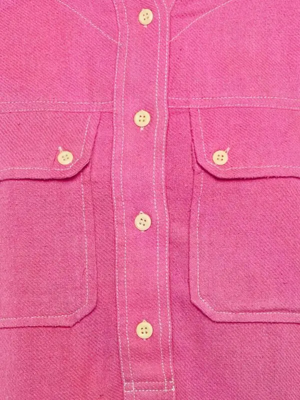 ISABEL MARANT VINTAGE Button-front Silk Shirt