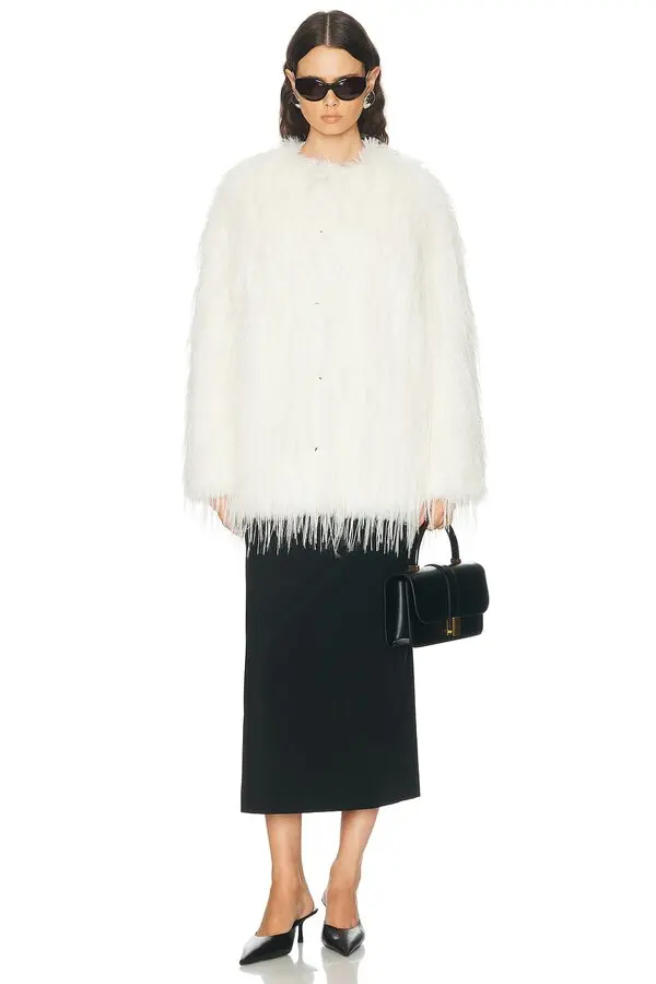 Loulou De Saison Rowe Collarless Short Coat