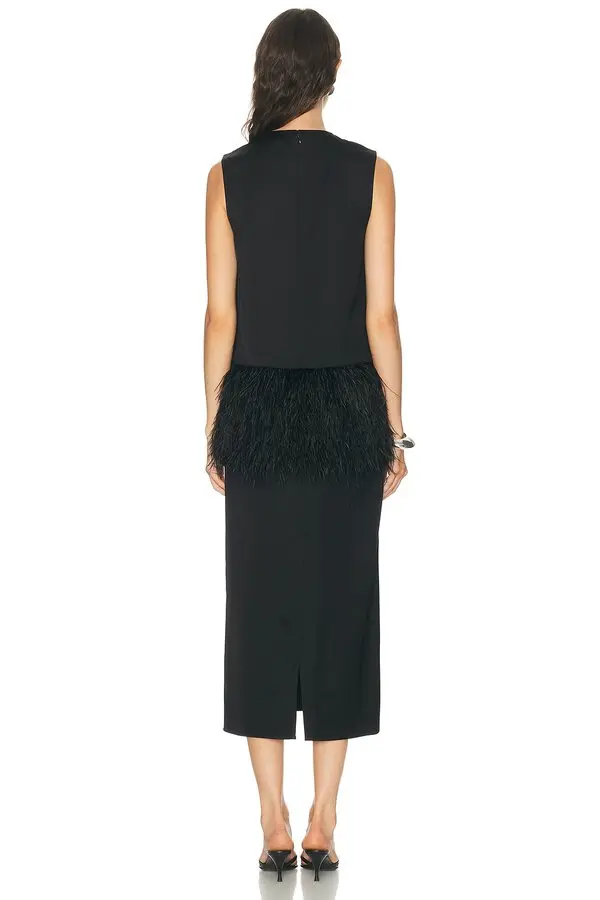 Loulou De Saison Sonia Straight Maxi Dress