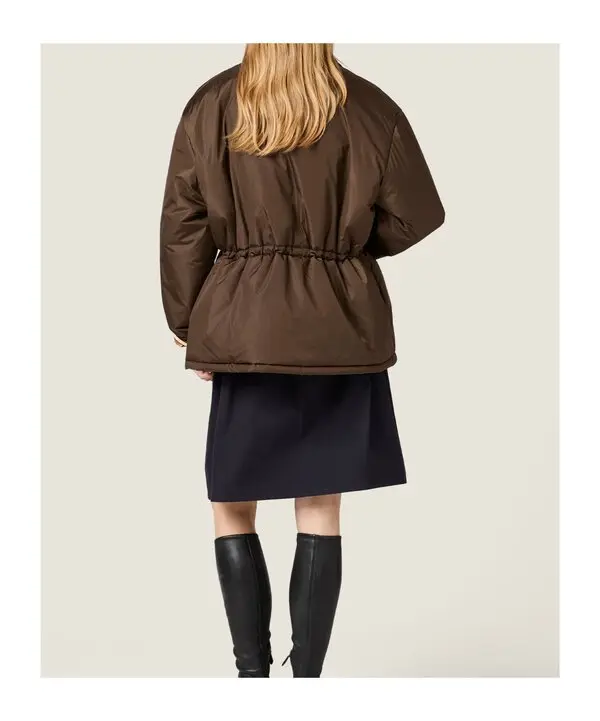Miu Miu Padded Technical Fabric Blouson Jacket