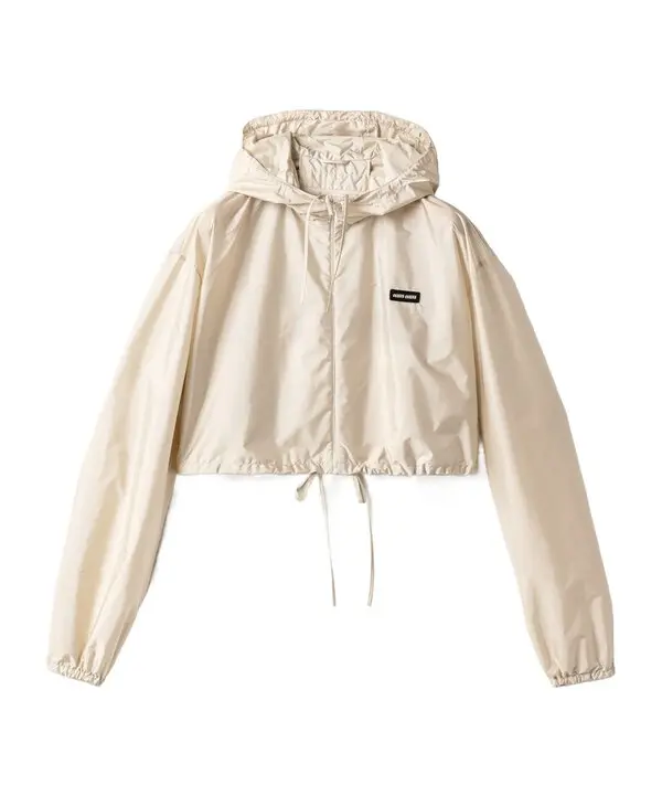 Miu Miu Technical Fabric Windbreaker