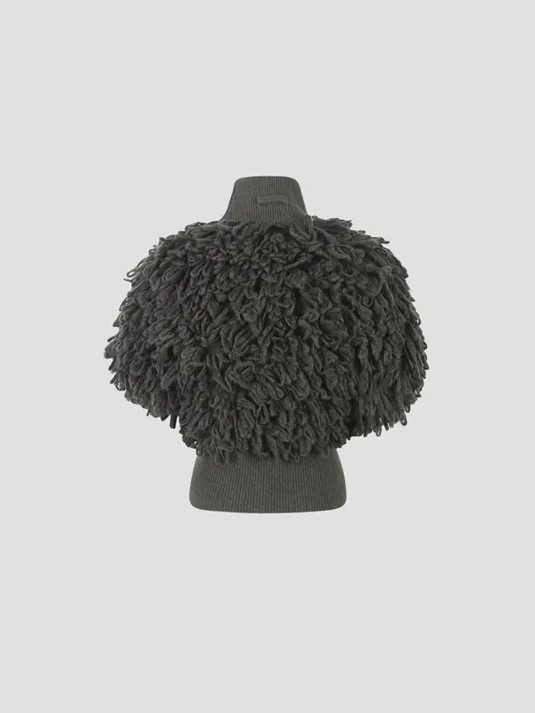 JEAN PAUL GAULTIER The Sleeveless Loop-stitch Sweater