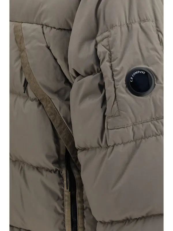 C.P. COMPANY Long-sleeved Down Jacket