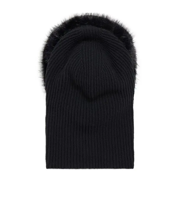 Balenciaga Ribbed Knit Hood