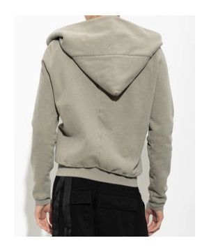 Rick Owens Asymmetric Zip Hoodie