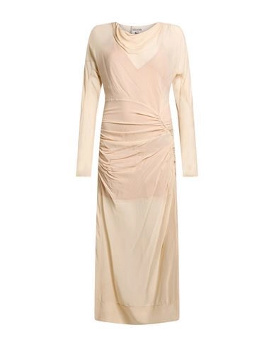 SEMICOUTURE Maxi Dress Size Acetate, Silk - Blush