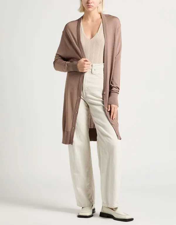 DANIELE FIESOLI Cardigan Size Viscose, Polyamide - Grey