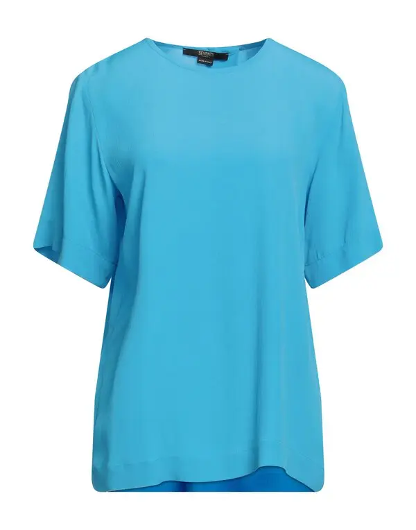 SEVENTY VENEZIA Top Size Acetate, Silk