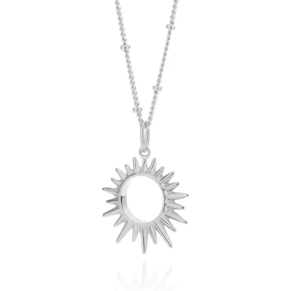 NELLOU JEWELLERY Sol Necklace Sterling - Silver
