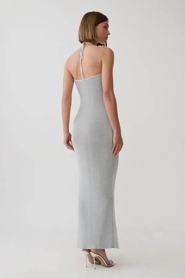 Meshki Lane Lurex Knit Maxi Dress