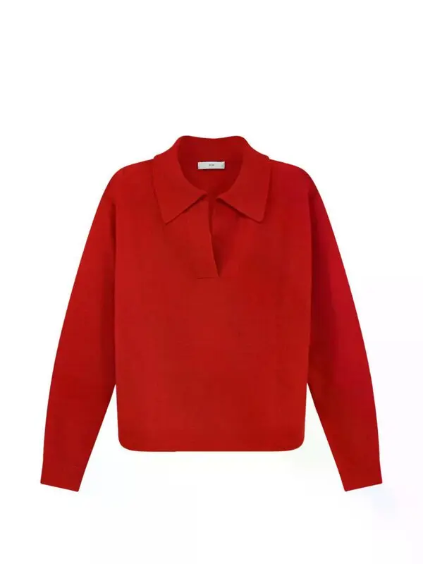 R2W Alize 7 Polo-collar Cashmere Sweater