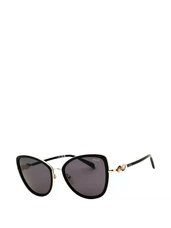 Emilio Pucci Cat-eye Sunglasses - Black