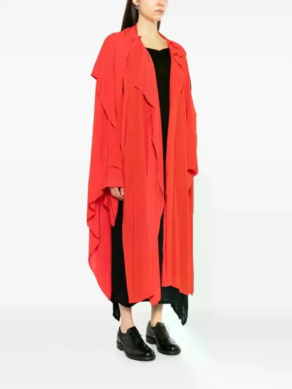Yohji Yamamoto Asymmetric Draped Coat
