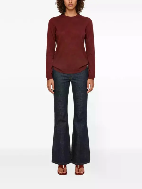 Max Mara Darsena Crew-neck Long-sleeve Sweater
