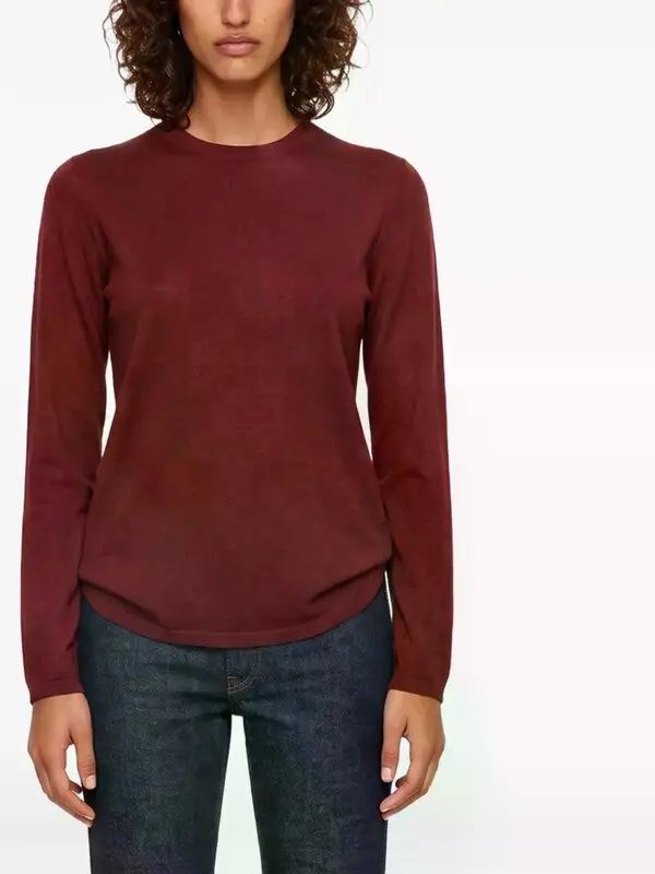 Max Mara Darsena Crew-neck Long-sleeve Sweater