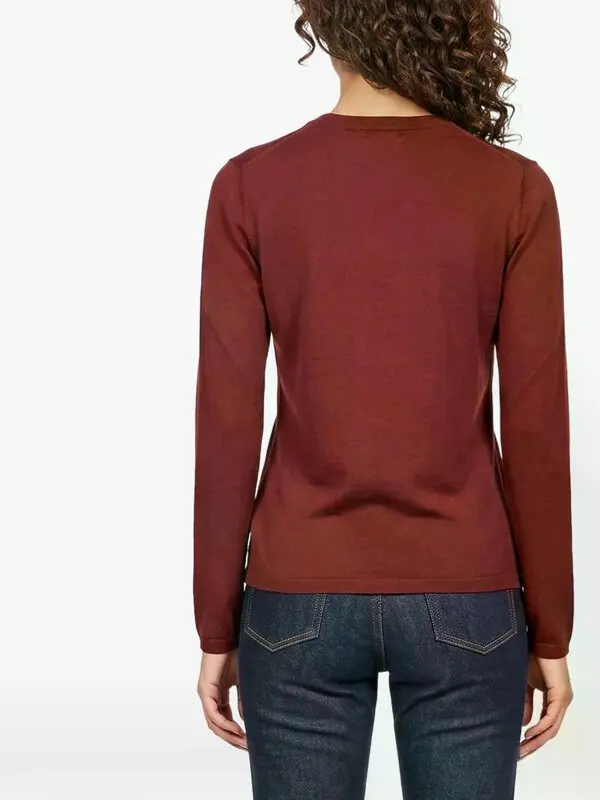 Max Mara Darsena Crew-neck Long-sleeve Sweater