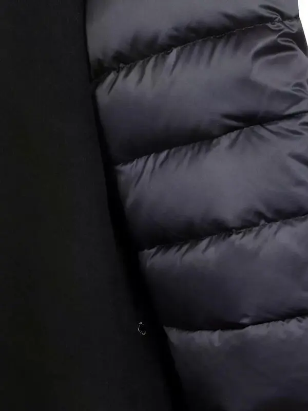 MOORER Hooded Quilted Jacket