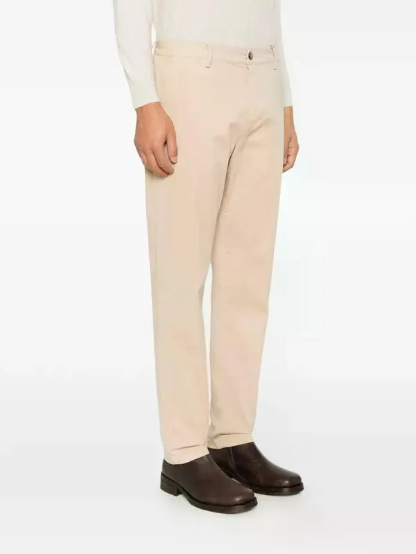 Canali Straight-leg Cotton Trousers